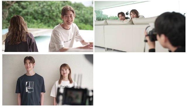 【画像】GLOBAL WORKブランドアンバサダー吉高由里子さん・宮沢氷魚さんが出演！新TVCM「リッチクリーンTeeは、まちがいない服。海の見える部屋篇」を放送開始 5/11 - ライブドアニュース