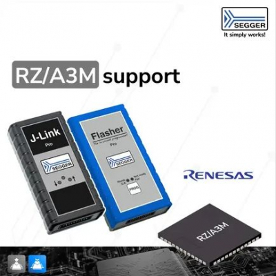 ルネサスの高性能Arm Cortex-A55搭載MPU「RZ/A3M」、SEGGERのJ-LinkおよびFlasherシリーズによる開発・量産サポートに対応 (2025年7月11日掲載 ...